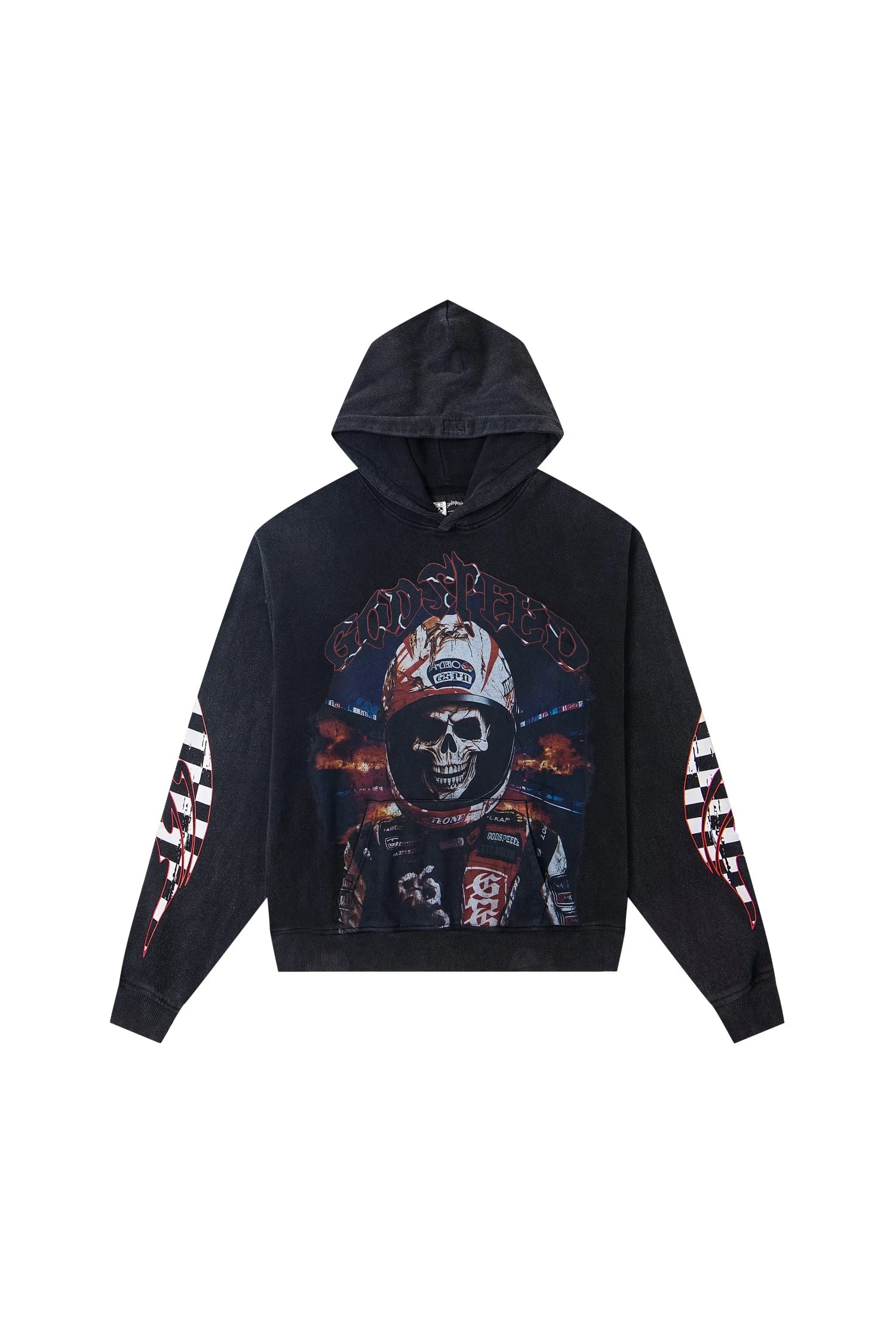 Racing skeleton, hoodie – Hellstar studio